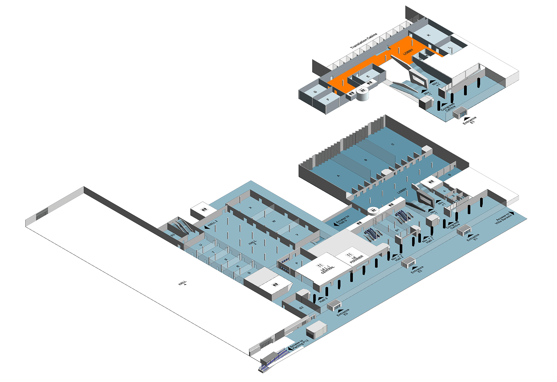 Rooms E, F, G, K, L - Palexpo SA